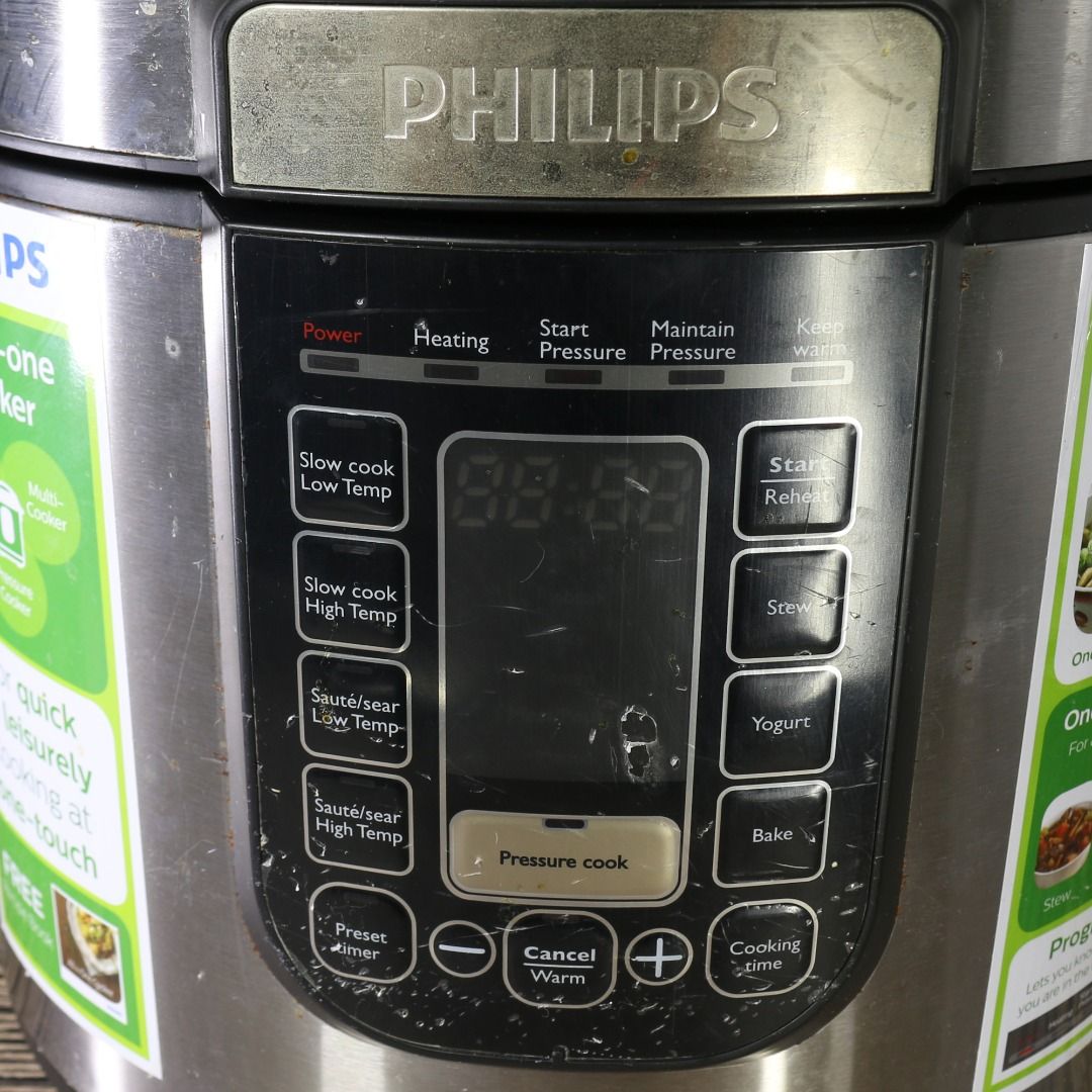 Philips HD2137 Viva Collection All-In-One Pressure Cooker 6 Litres ...