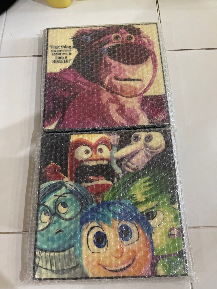 Pixar Lotso and Inside out pop art from bkk chatuchak market, Furniture ...