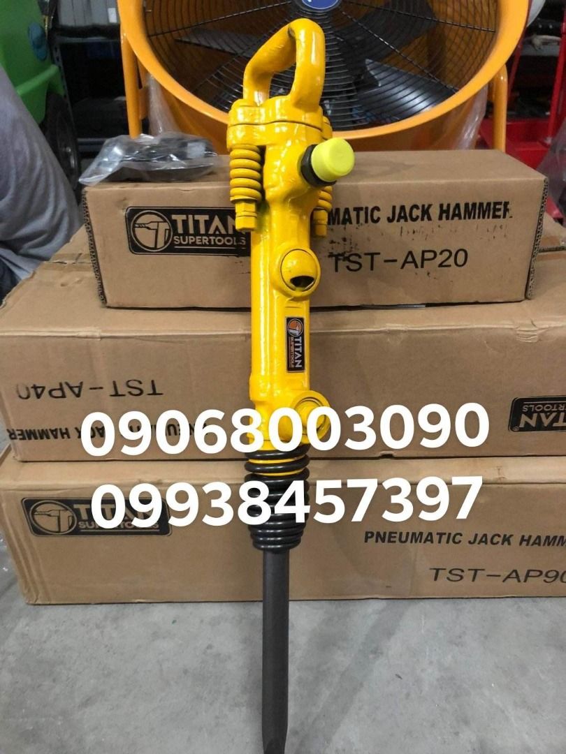 PNEUMATIC JACK HAMMER, Commercial & Industrial, Construction Tools & Equipment on Carousell