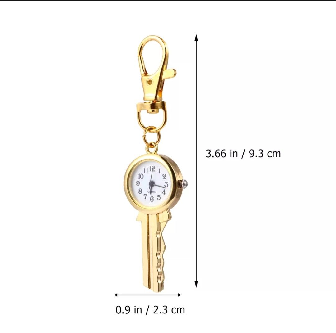 Pocket Watch Keychain, Women's Fashion, Watches & Accessories, Watches ...