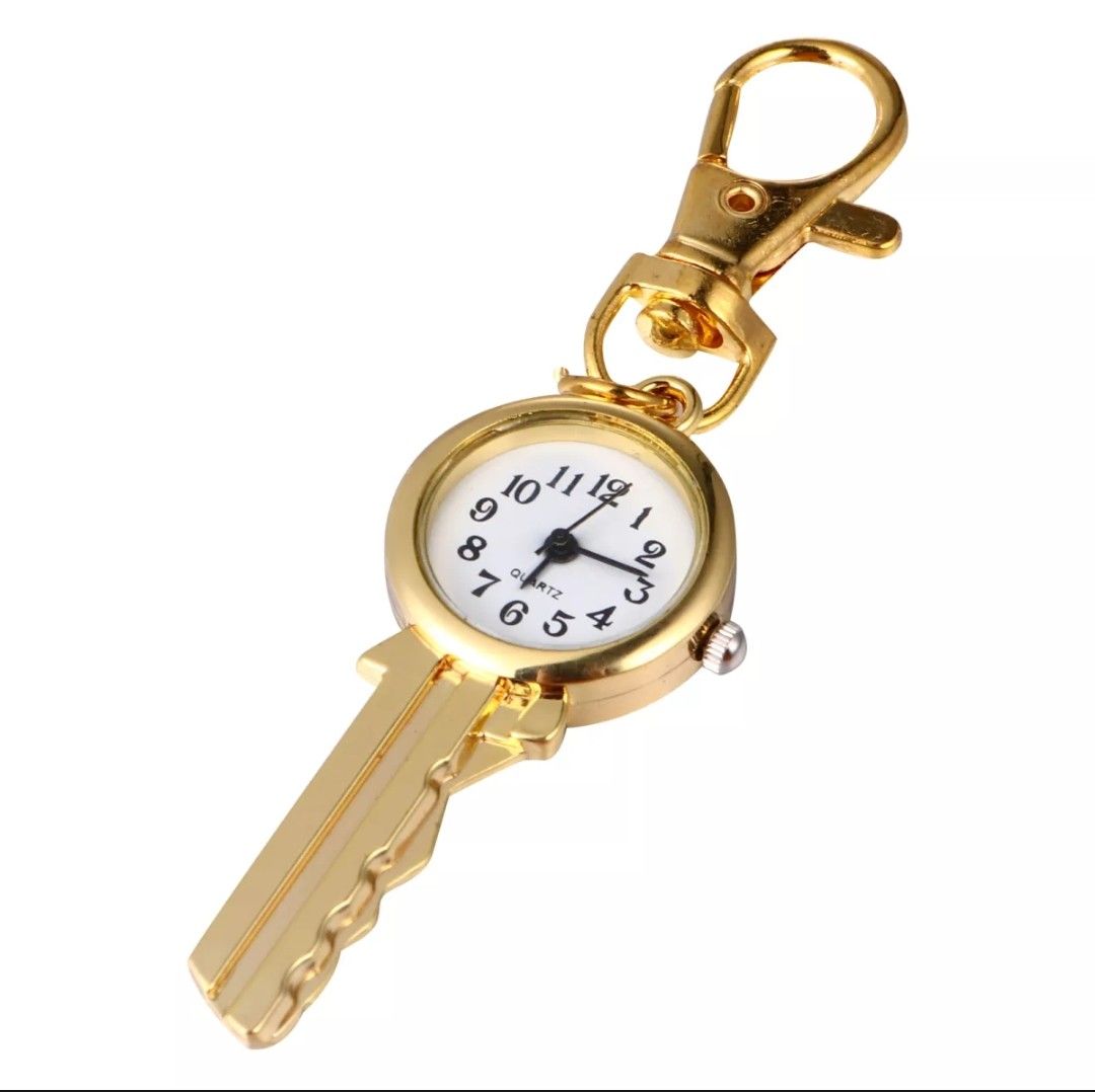 Pocket Watch Keychain, Women's Fashion, Watches & Accessories, Watches ...