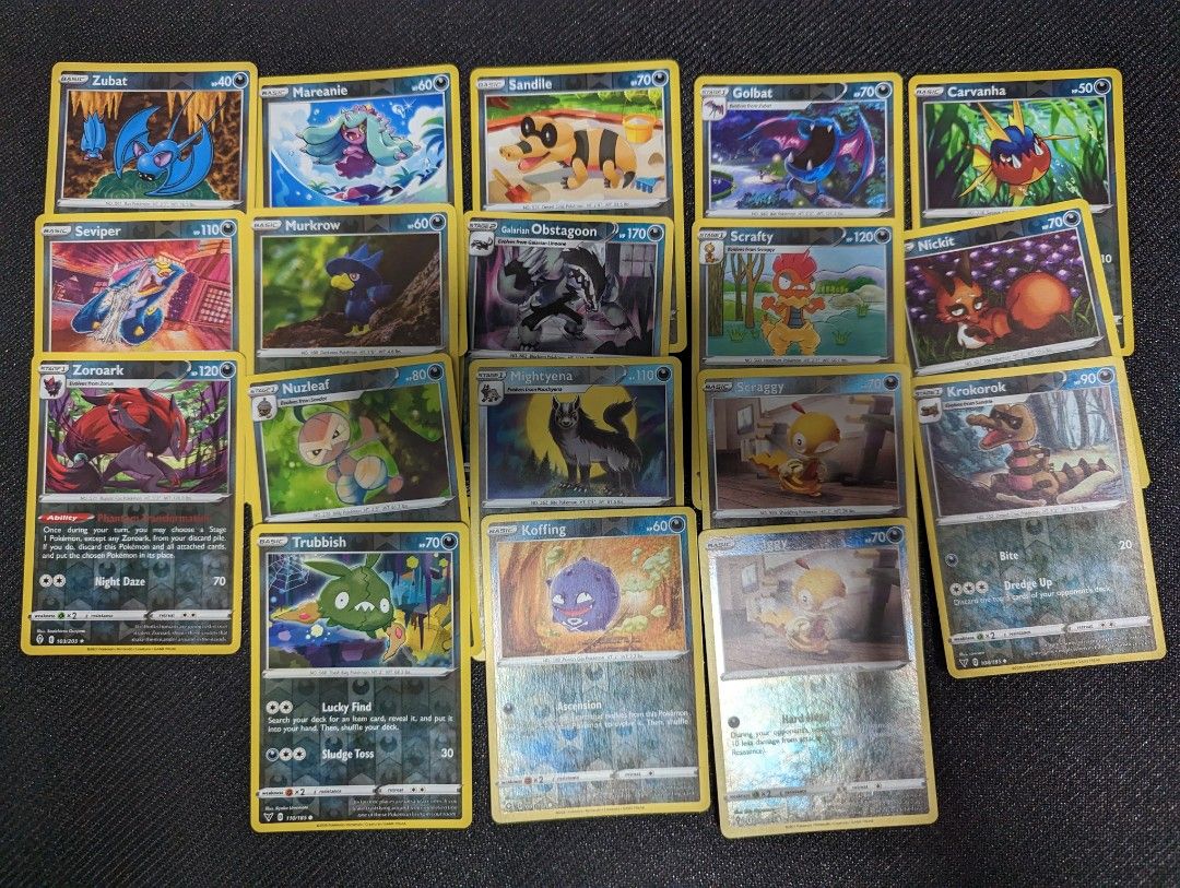 Pokemon Card English Reverse Holo modern set Lost Origin, Evolving ...