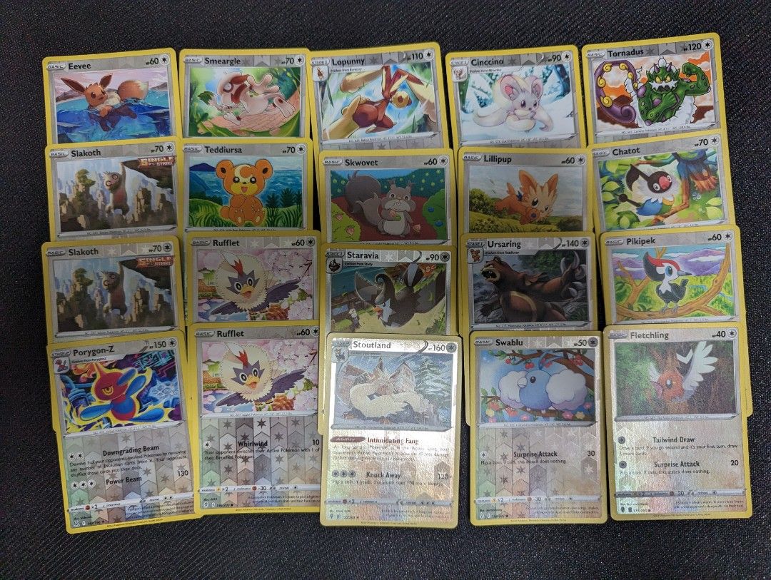 Pokemon Card English Reverse Holo modern set Lost Origin, Evolving ...