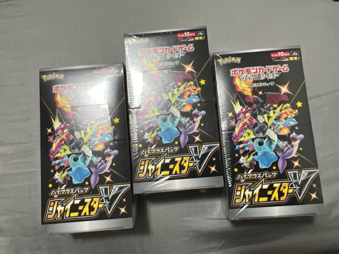 Pokémon TCG S4A Shiny Star V Booster Box (Japanese), Hobbies & Toys ...