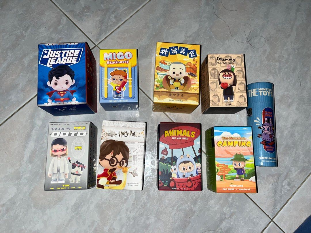 Popmart sealed blind box, Hobbies & Toys, Toys & Games on Carousell
