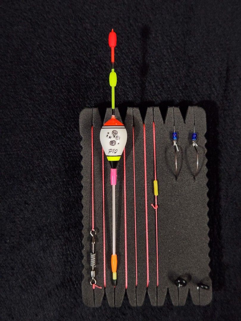 Prawning Float Pre-Tied Set, Sports Equipment, Fishing on Carousell