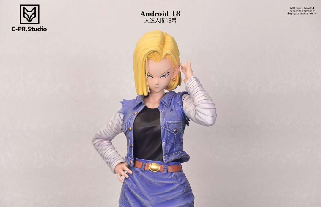 【PRE-ORDER】 CPR Studio - Dragon Ball Villain Series 004 - Android 18, Hobbies & Toys, Toys ...