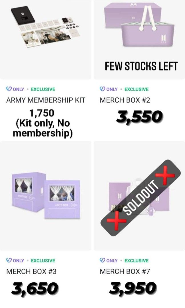 [PRE-ORDER] OFFICIAL BTS ARMY KIT 2022 & BTS MERCHBOX, Hobbies & Toys ...