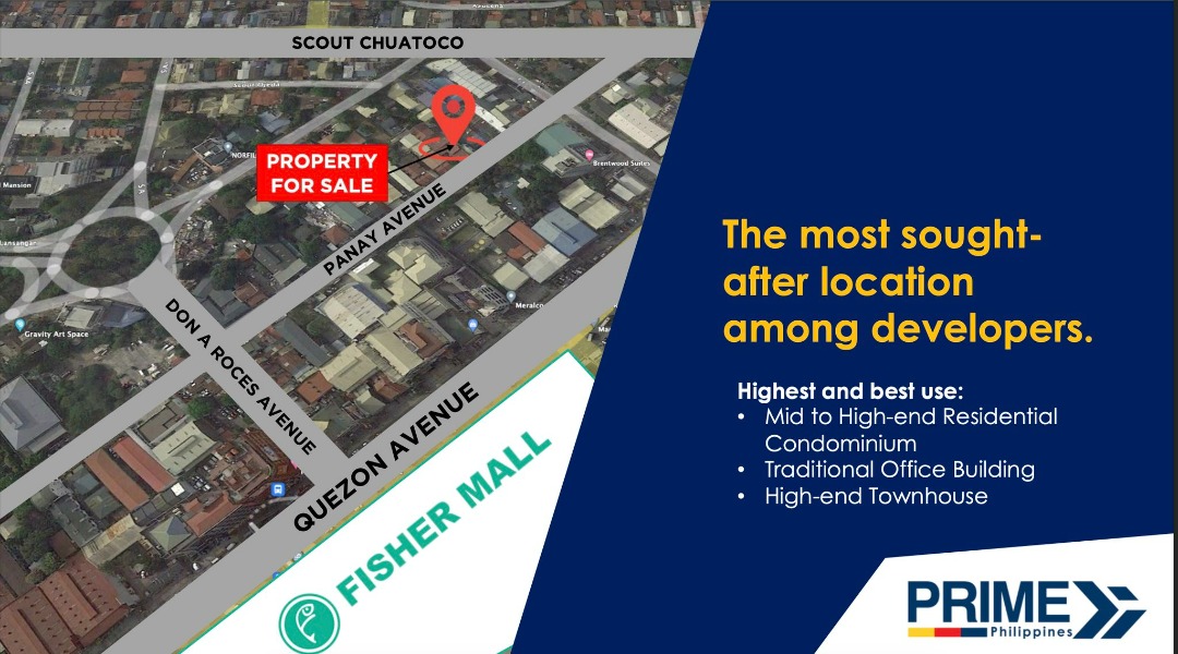 Prime Lot in Panay Avenue Quezon City is now for Sale!, Property, For Sale, Commercial on Carousell