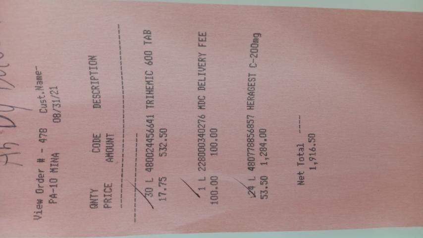 Progesterone Duphaston Heragest Quatrofol, Health & Nutrition, Medical ...