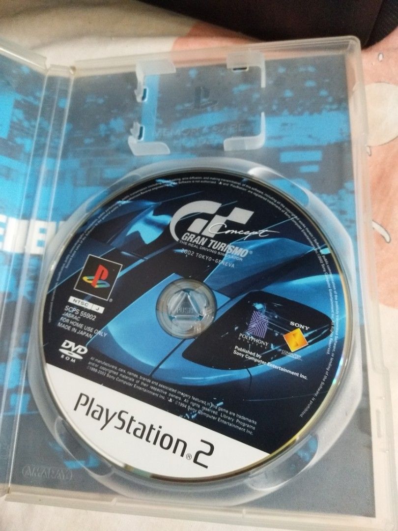PS2 GT Concept GRAN TURISMO 2002 TOKYO-GENEVA 中英文版, 電子遊戲, 電子遊戲, PlayStation - Carousell