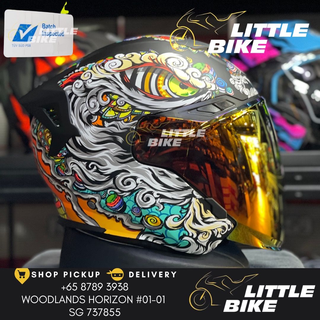 PSB APPROVED! EVO RS9 SPECIAL EDITION Lion Dance Matt black white ...