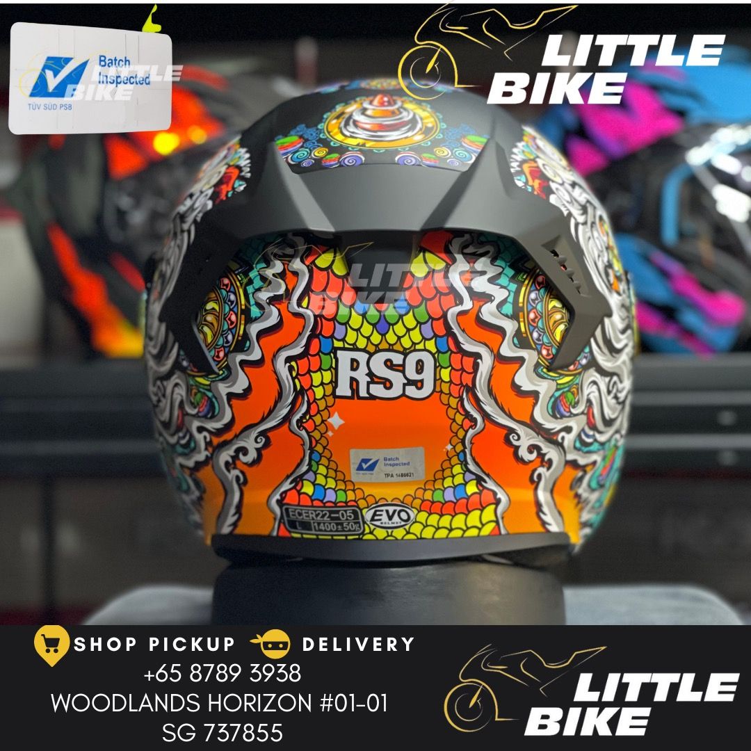 PSB APPROVED! EVO RS9 SPECIAL EDITION Lion Dance Matt black white ...