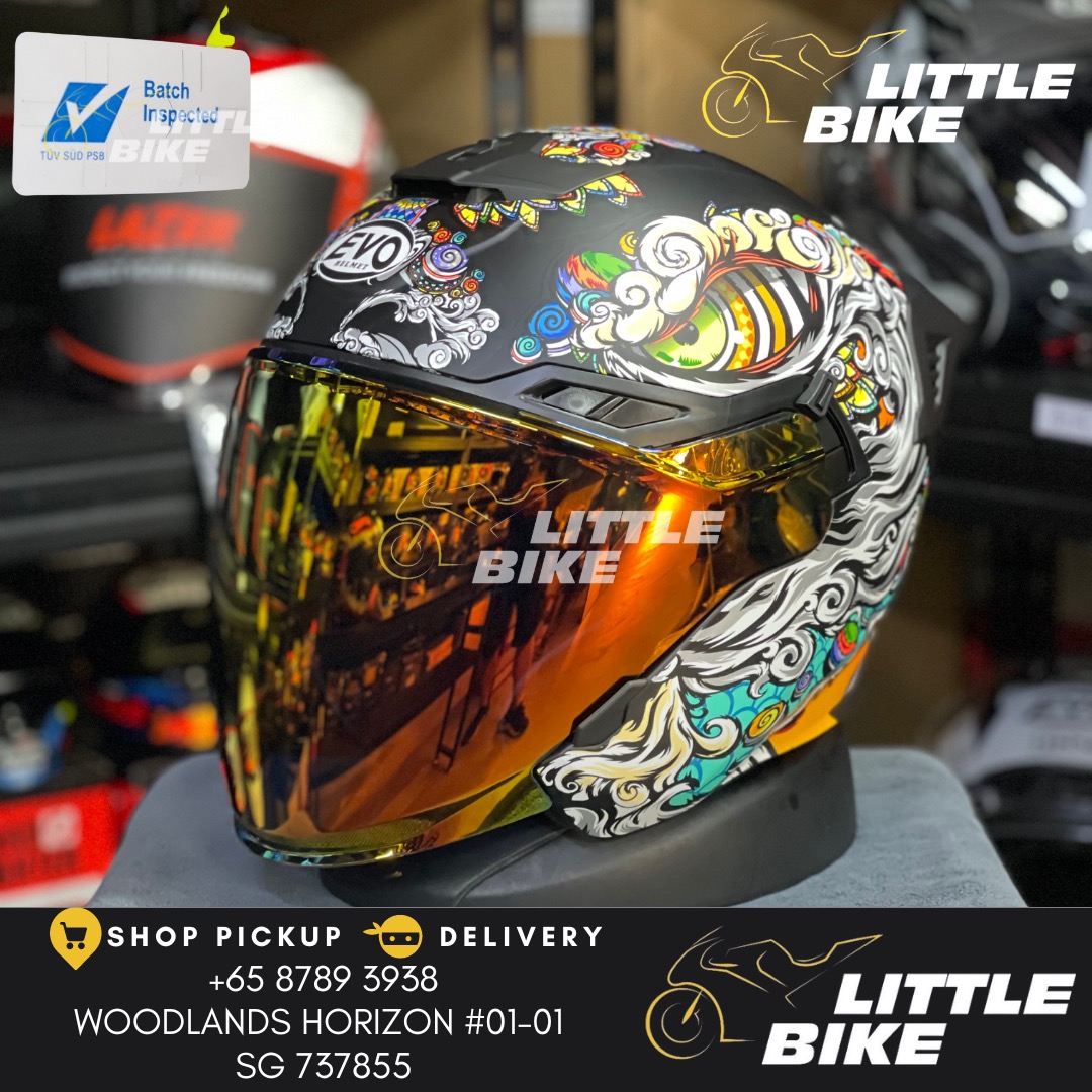 PSB APPROVED! EVO RS9 SPECIAL EDITION Lion Dance Matt black white ...