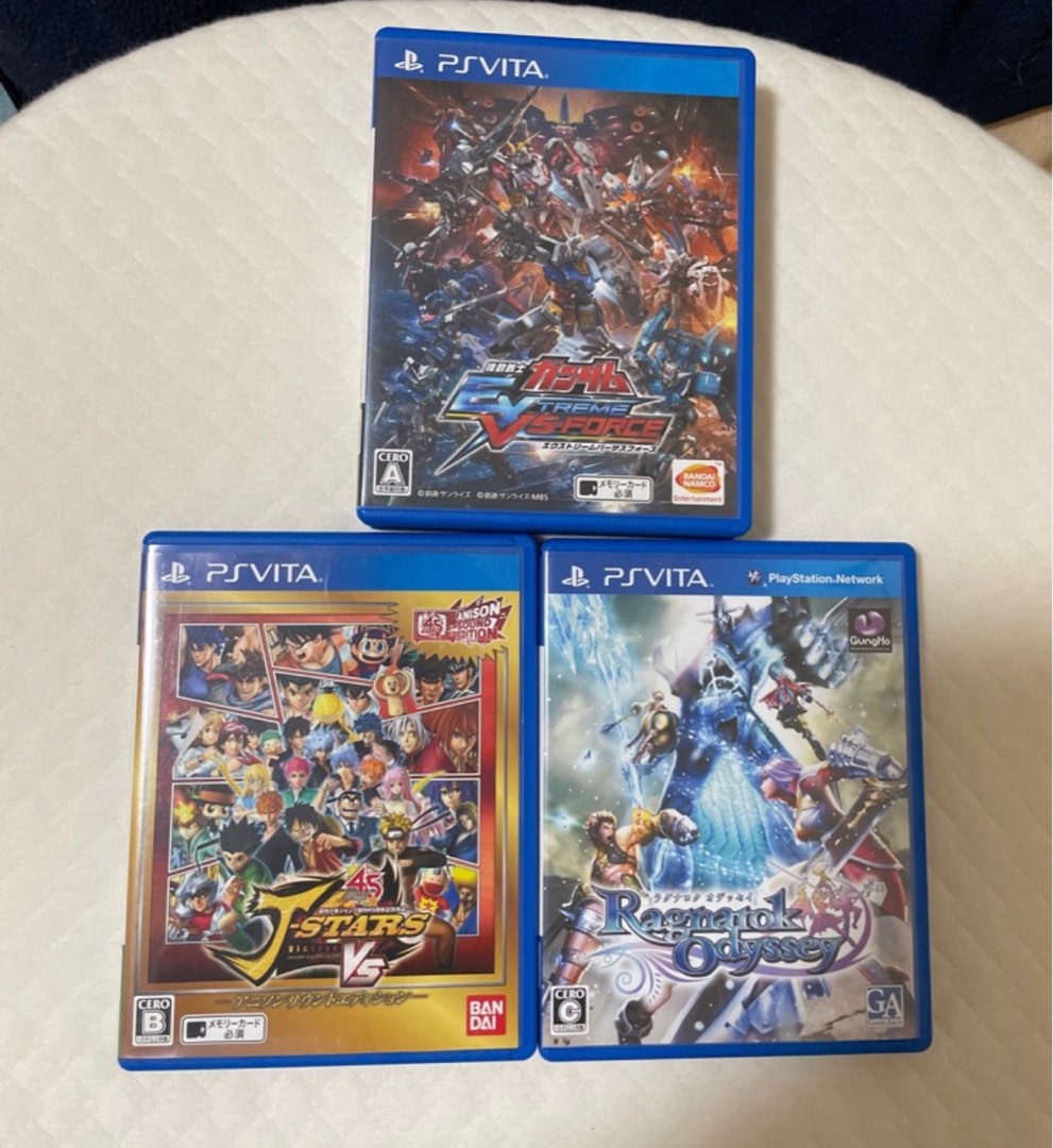 Psv Game gundam 高達 jump 大亂鬥 psvita ps4 ps5, 電子遊戲, 電子遊戲, PlayStation ...