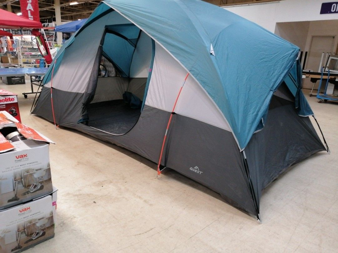 Quest 10 Person Cross Vent Tent, Sports Equipment, Hiking & Camping on ...