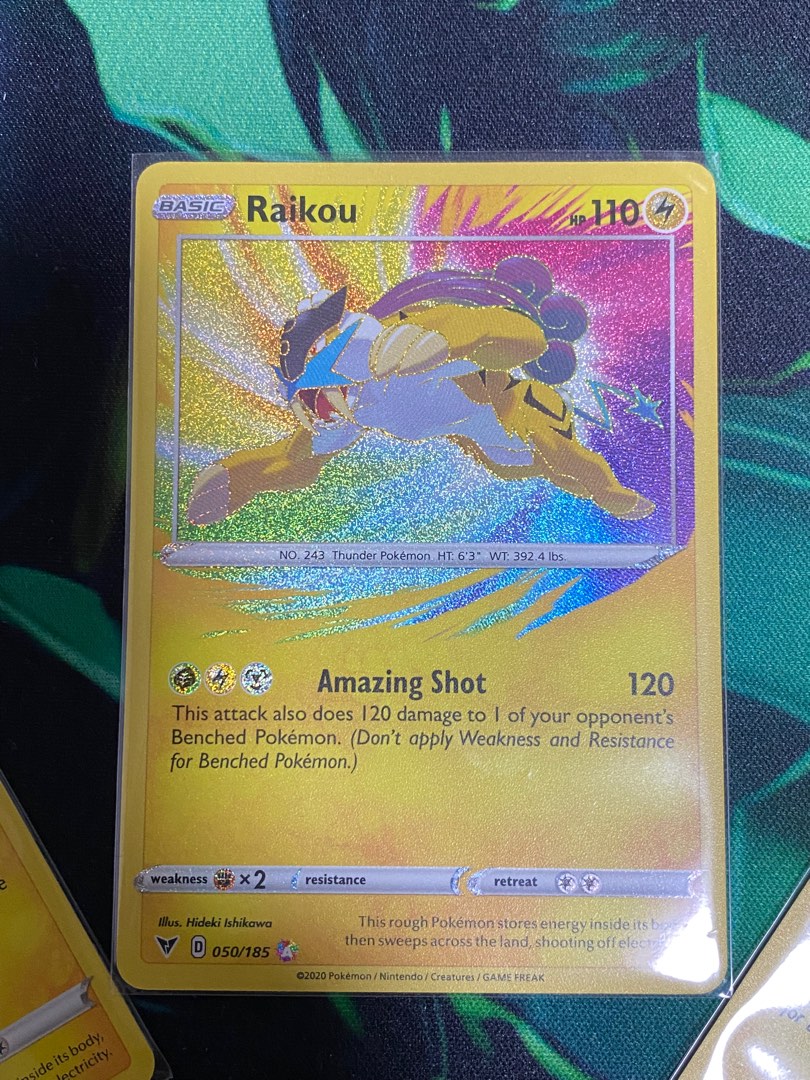 Raikou Amazing Rare, Hobbies & Toys, Toys & Games on Carousell