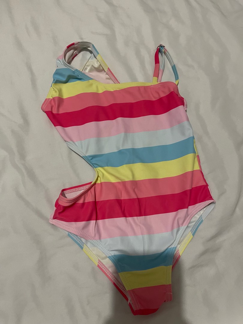 Rainbow Swimsuit for Girls, Babies & Kids, Babies & Kids Fashion on ...