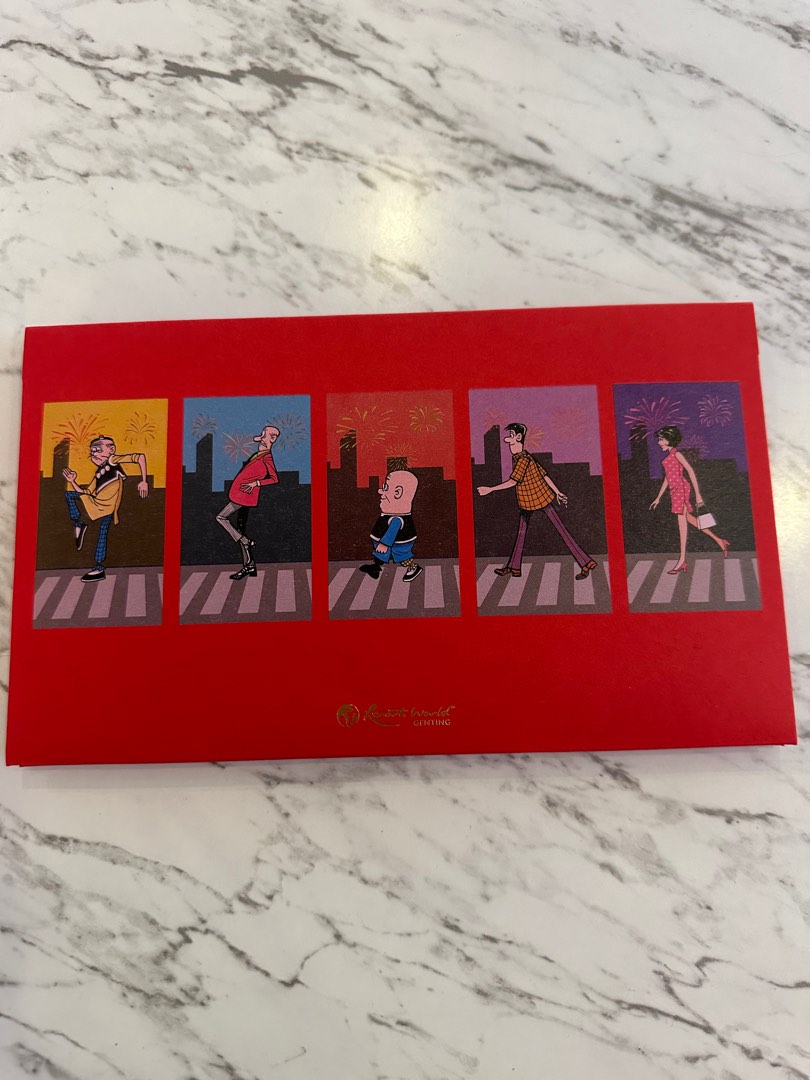 Rare limited edition RWS genting old master Q red packet angbao paper ...