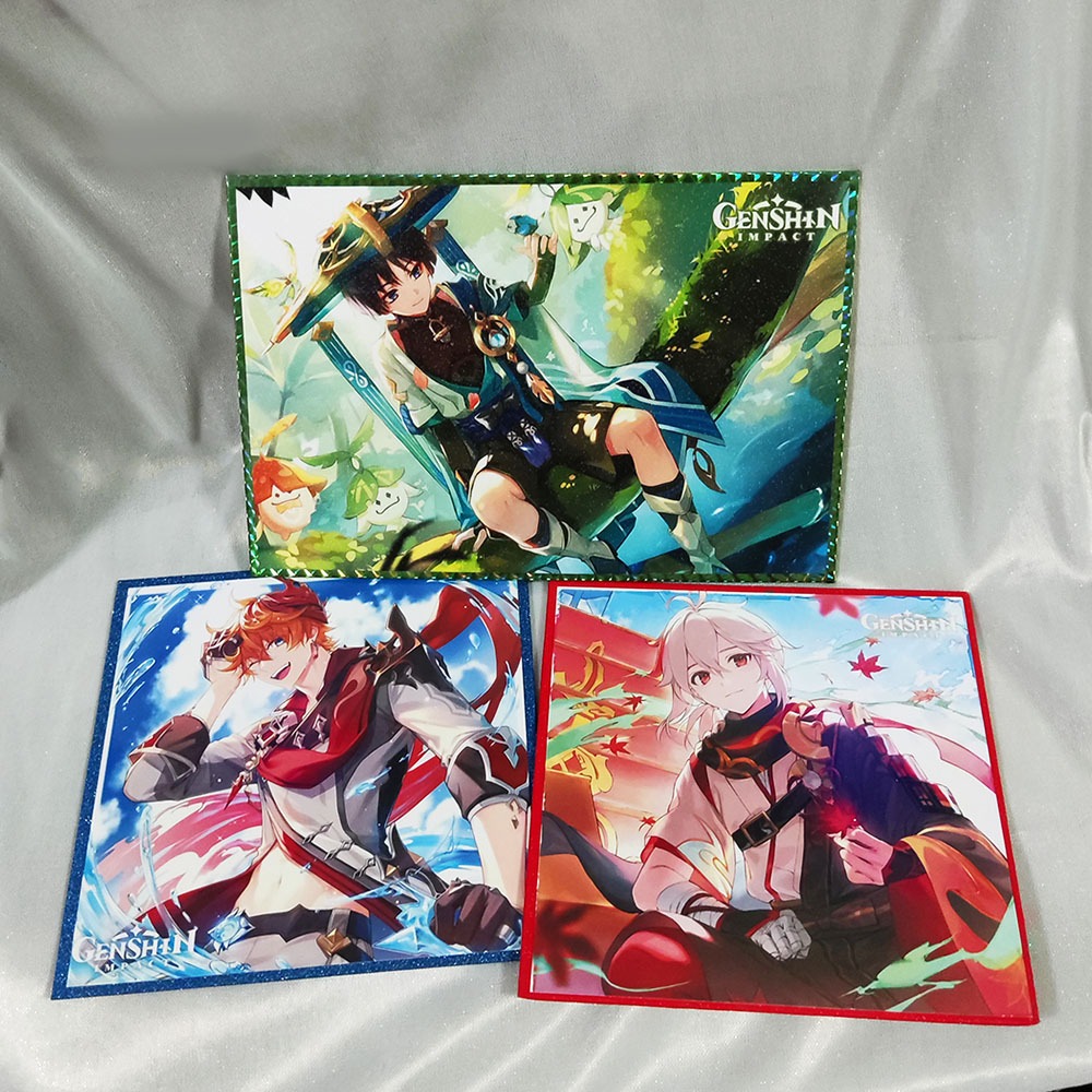 [READYSTOCKS] Genshin Impact Print Japanese Shishiki Laminated Genshin ...