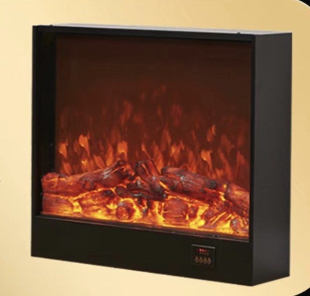 Real size flameless fireplace, Furniture & Home Living, Home Decor ...