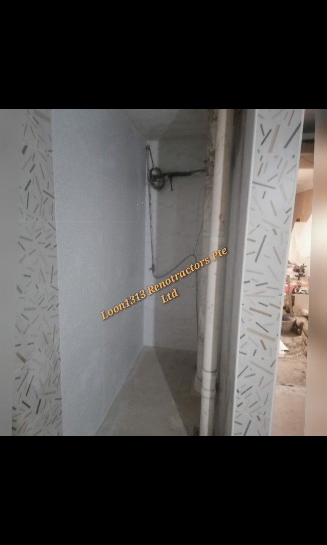 Resale Toilet Tiles Laying+Hacking Works Completed!!!, Home Services ...