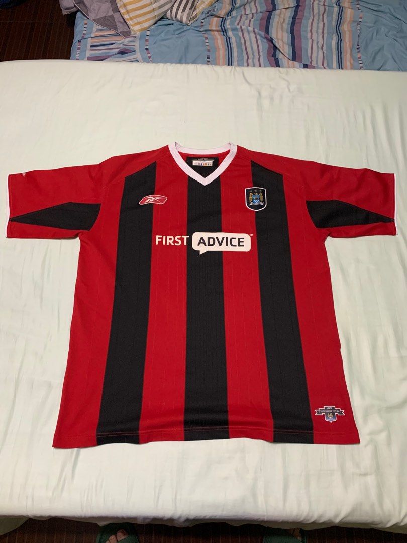 Retro Manchester City Kit, Men's Fashion, Tops & Sets, Tshirts & Polo ...