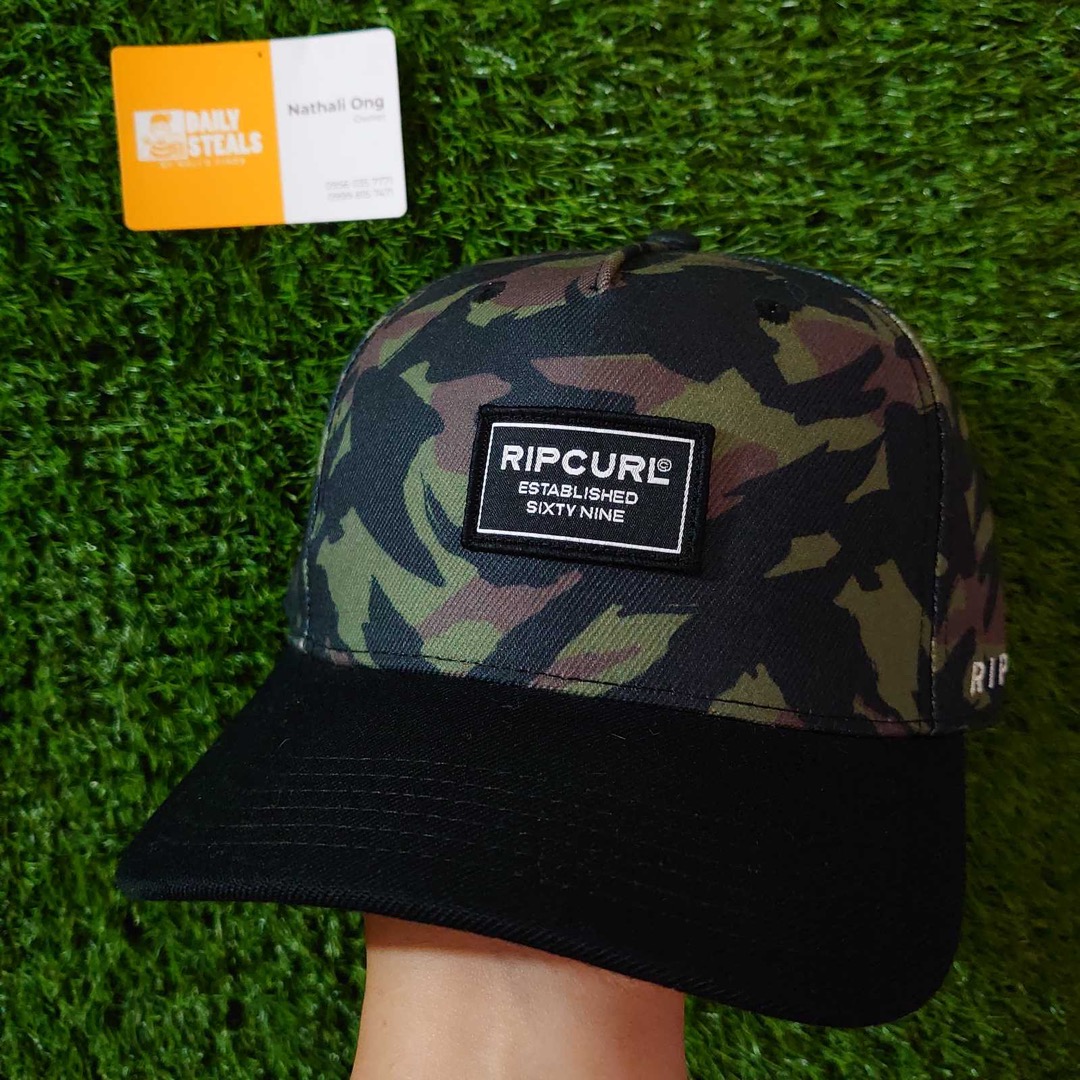 Rip Curl Snapback "Camou", Men's Fashion, Watches & Accessories, Caps & Hats on Carousell