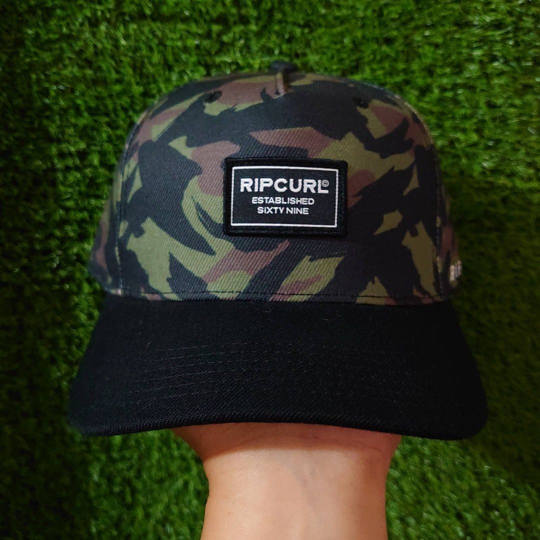 Rip Curl Snapback "Camou", Men's Fashion, Watches & Accessories, Caps & Hats on Carousell