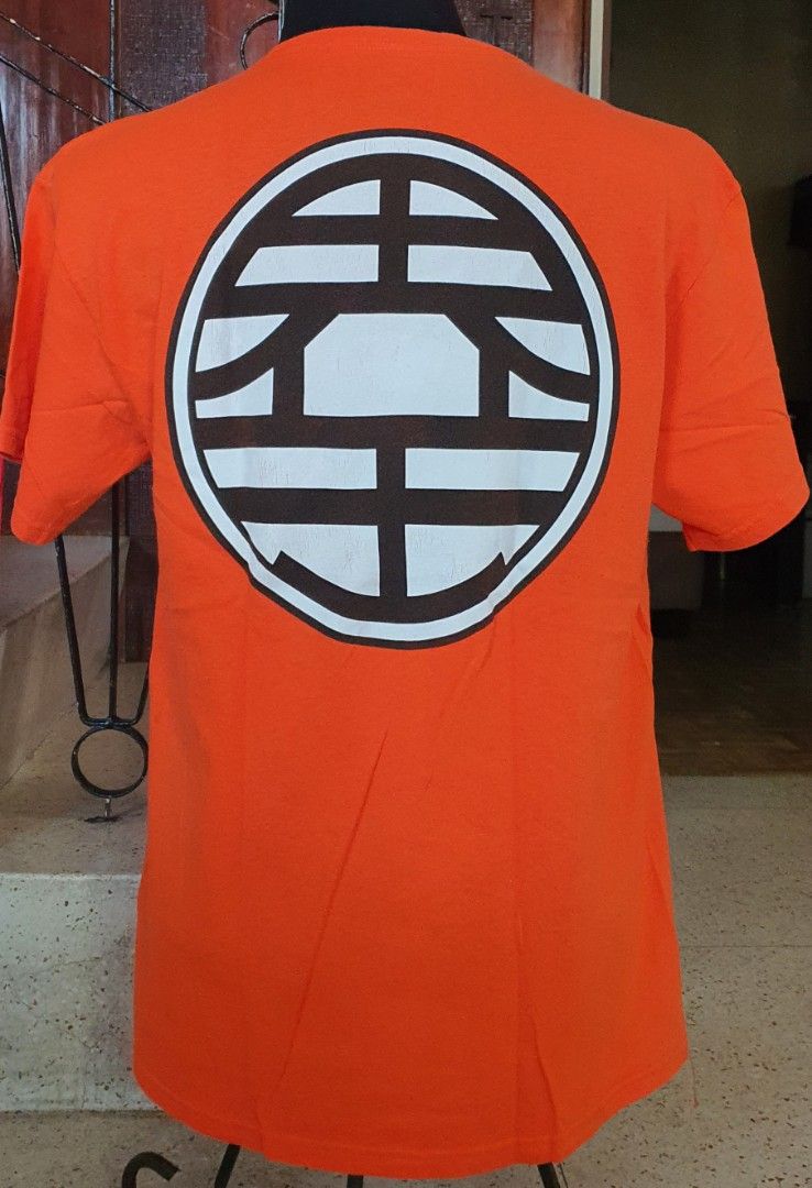 Ripple Junction Dragon Ball Z Kame Symbol Adult T-Shirt Large Orange ...