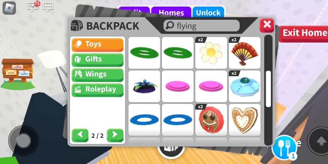 Roblox Adopt Me - Flying Disk Sold Per Item, Video Gaming, Video Games ...
