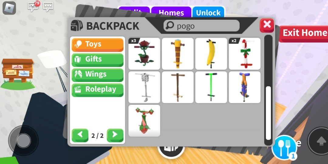 Roblox Adopt Me Pogo Stick Sold Per Item, Video Gaming, Video Games ...