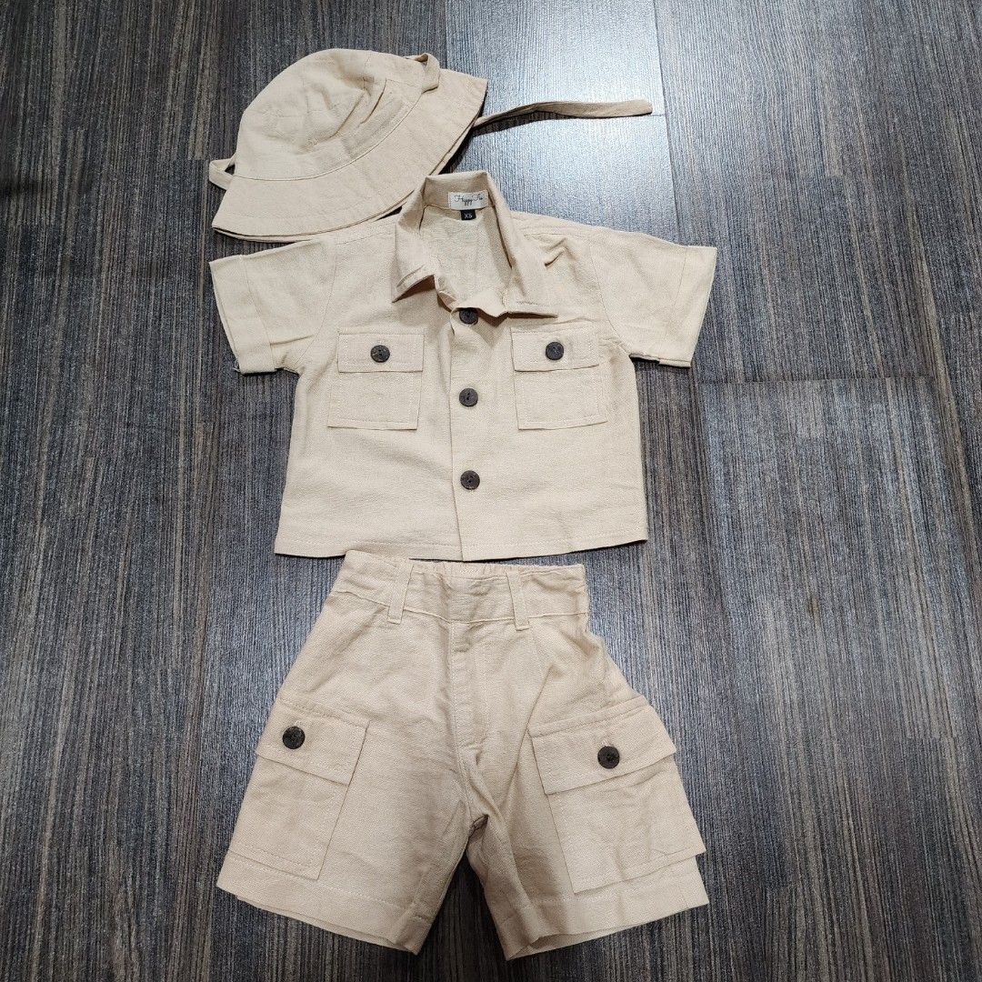 Safari Costume Jungle Explorer Ranger Shirt Jumanji Boys Kids ...