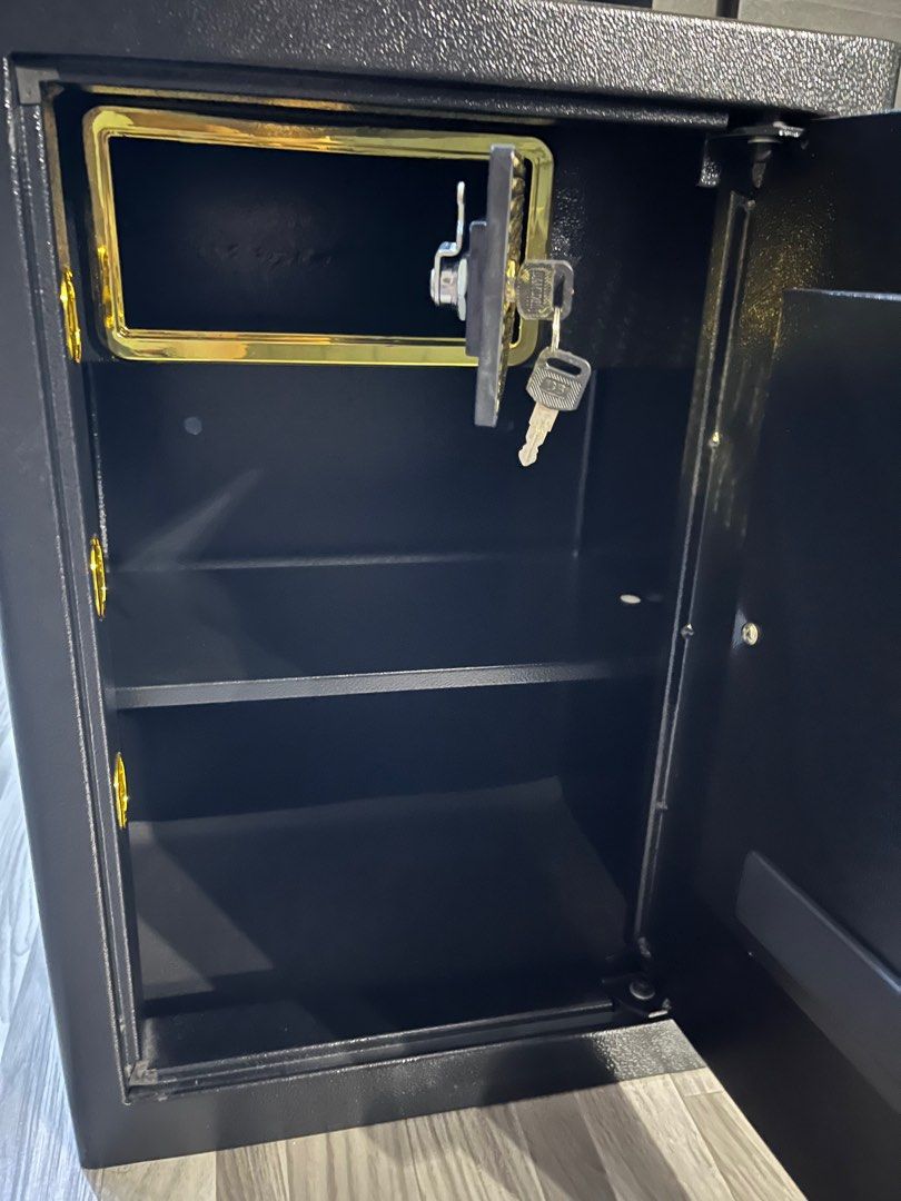 Safe Box with password and key, Furniture & Home Living, Security ...