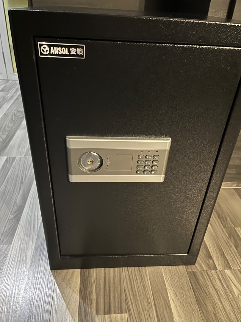Safe Box with password and key, Furniture & Home Living, Security ...