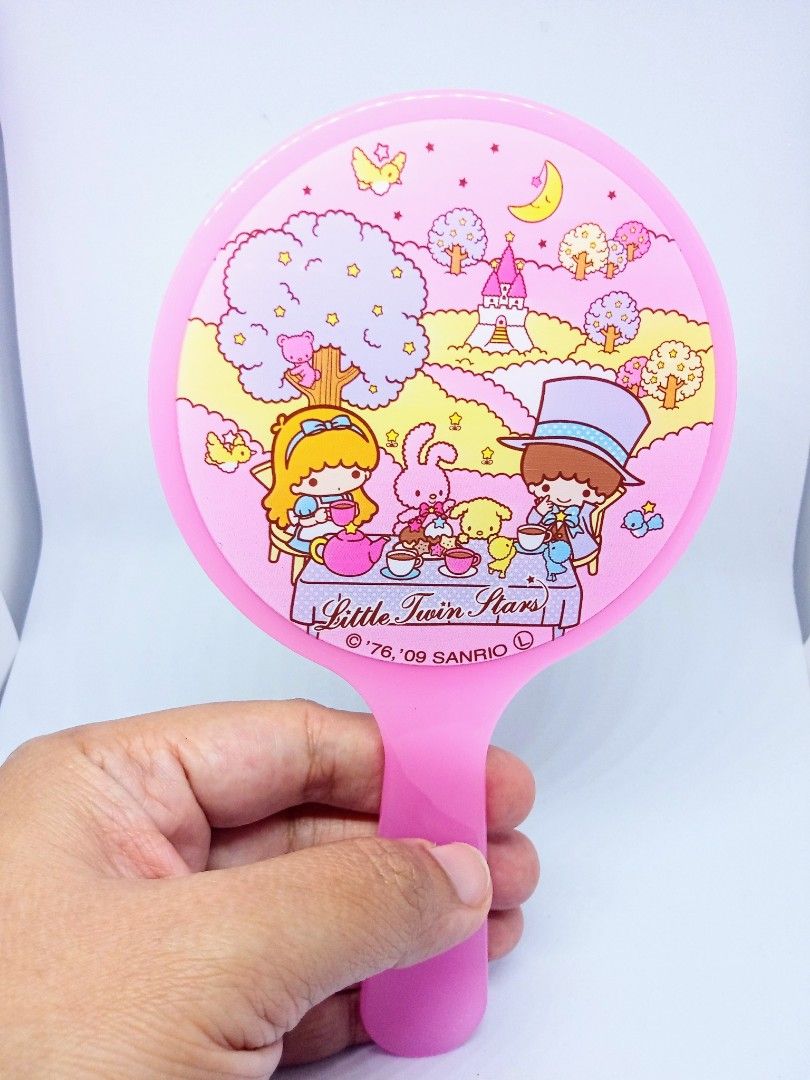 Sanrio Little Twin Stars x Alice in Wonderland Hand Mirror, Furniture ...