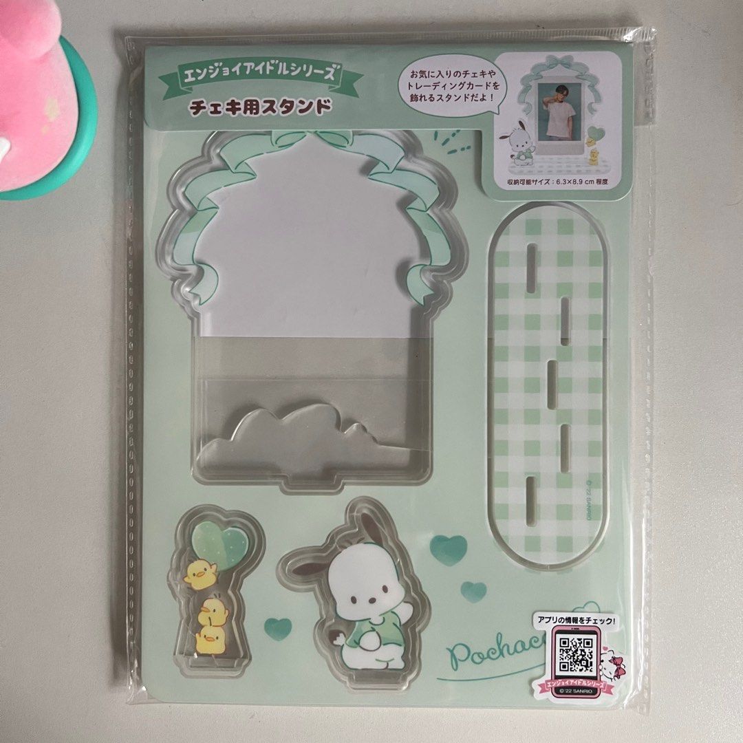 Sanrio Pochacco Acrylic Photo Frame (perfect for photocards!), Hobbies ...