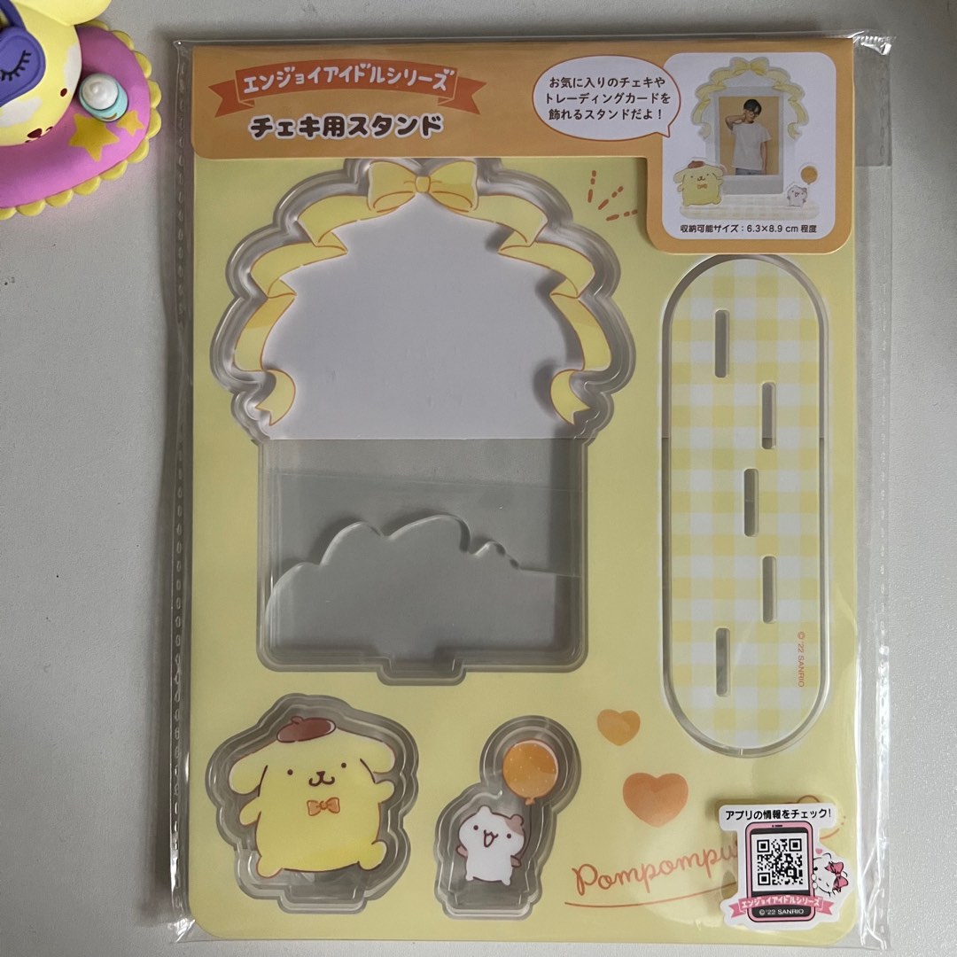 Sanrio Pompompurin Acrylic Photo Frame (perfect for photocards ...