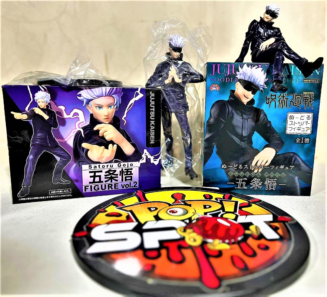 Satoru Gojo Figures (Jujutsu Kaisen) Noodle Stopper, Taito, SPM ...