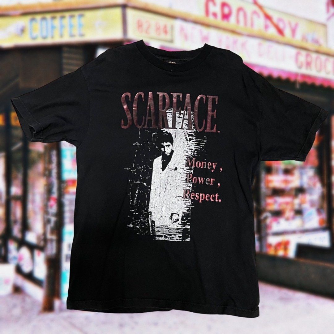 Scarface Vintage Shirt (L), Men's Fashion, Tops & Sets, Tshirts & Polo ...