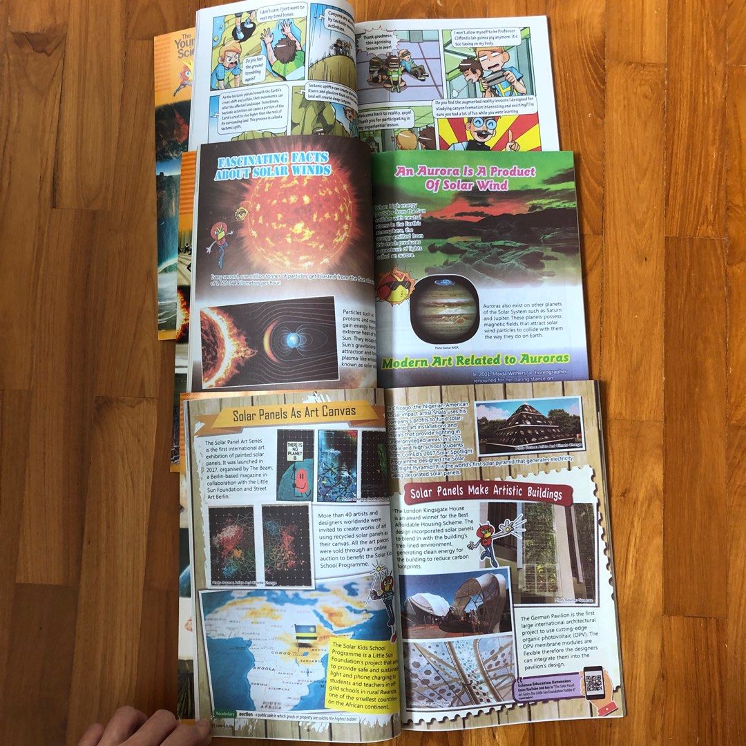Set of 10 Young Scientists Level 4 science magazines suitable for ...