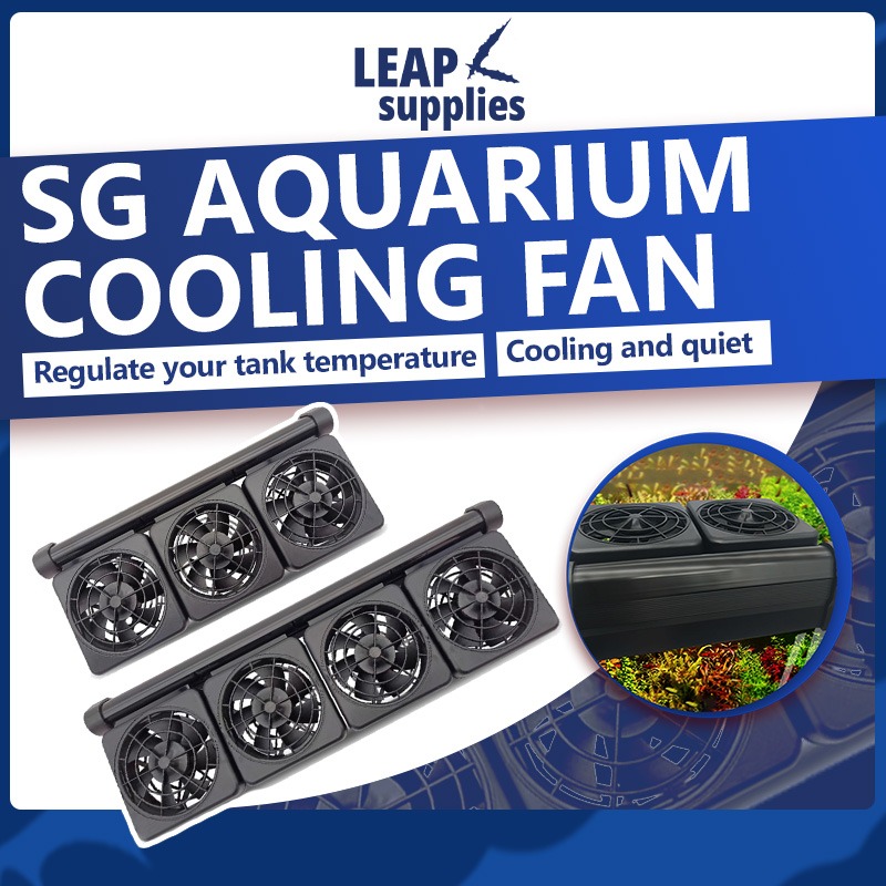 SG Aquarium Cooling Fan | Fish Tank Wind Chiller Fan, Pet Supplies ...