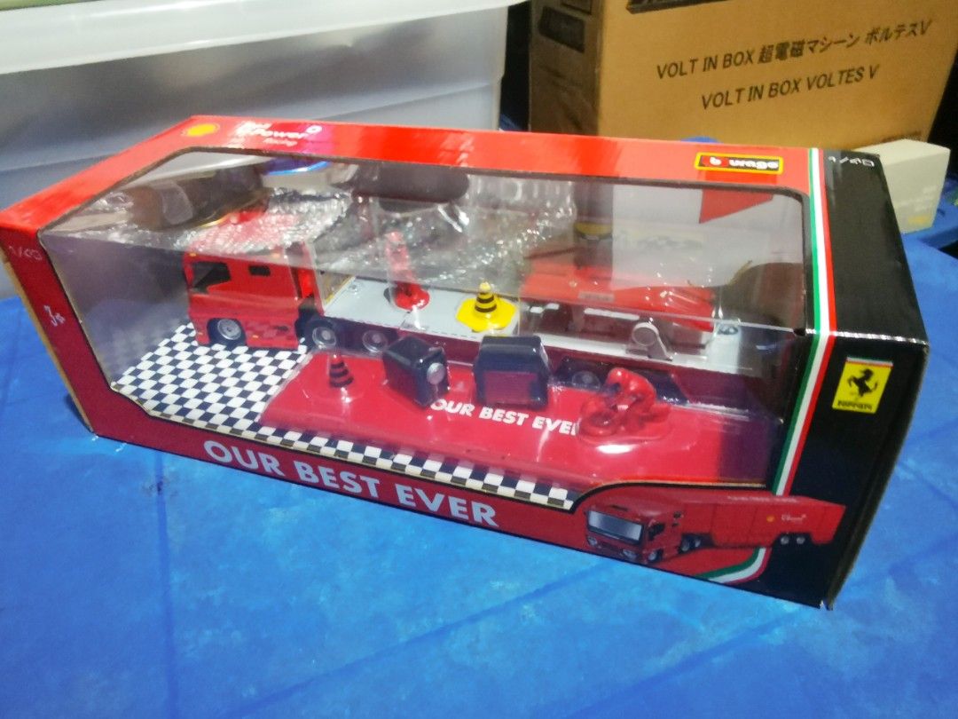 Shell V-Power Ferrari Hauler Truck Limited edition, Hobbies & Toys ...