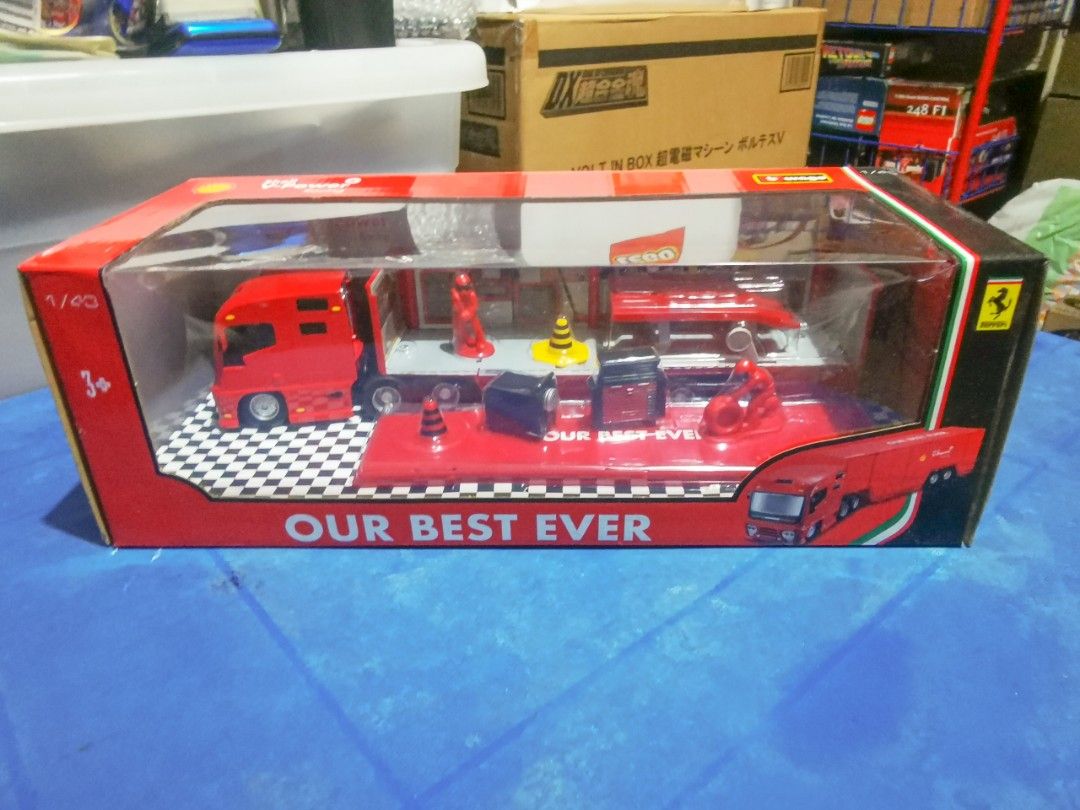 Shell V-Power Ferrari Hauler Truck Limited edition, Hobbies & Toys ...
