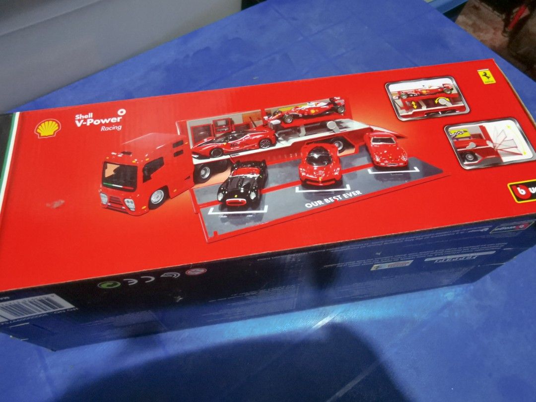 Shell V-Power Ferrari Hauler Truck Limited edition, Hobbies & Toys ...