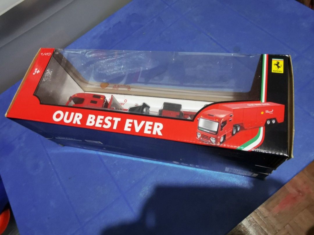Shell V-Power Ferrari Hauler Truck Limited edition, Hobbies & Toys ...
