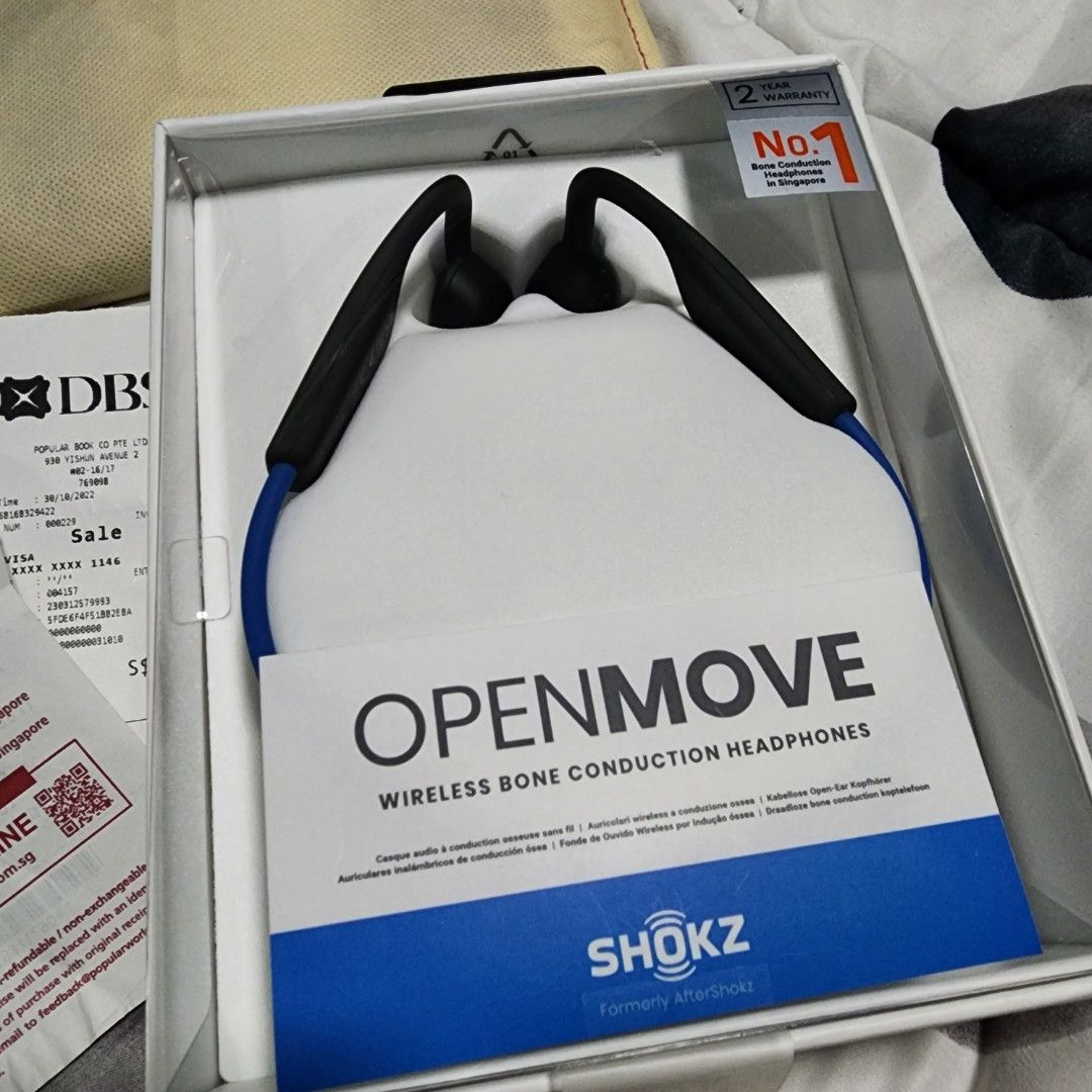 Shokz open move, Audio, Headphones & Headsets on Carousell