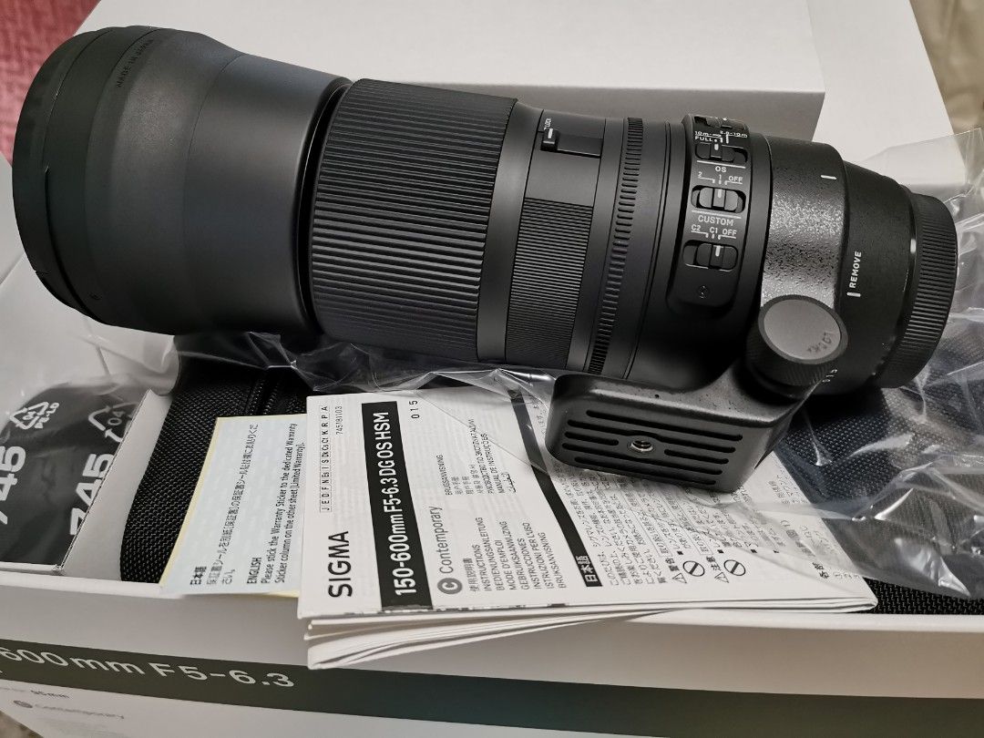 Sigma super telephoto 150-600C for Canon EF mount., Photography, Lens & Kits on Carousell
