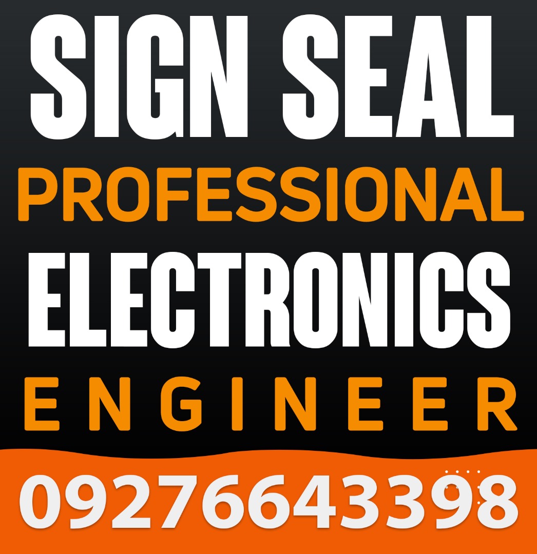 Sign Sealed Professional Electronics Engineer Philippines, Community on ...