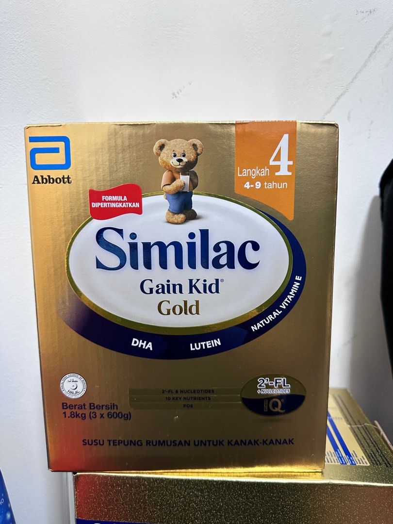 Similac Gain Stage 4 1.8kg, Babies & Kids, Nursing & Feeding ...